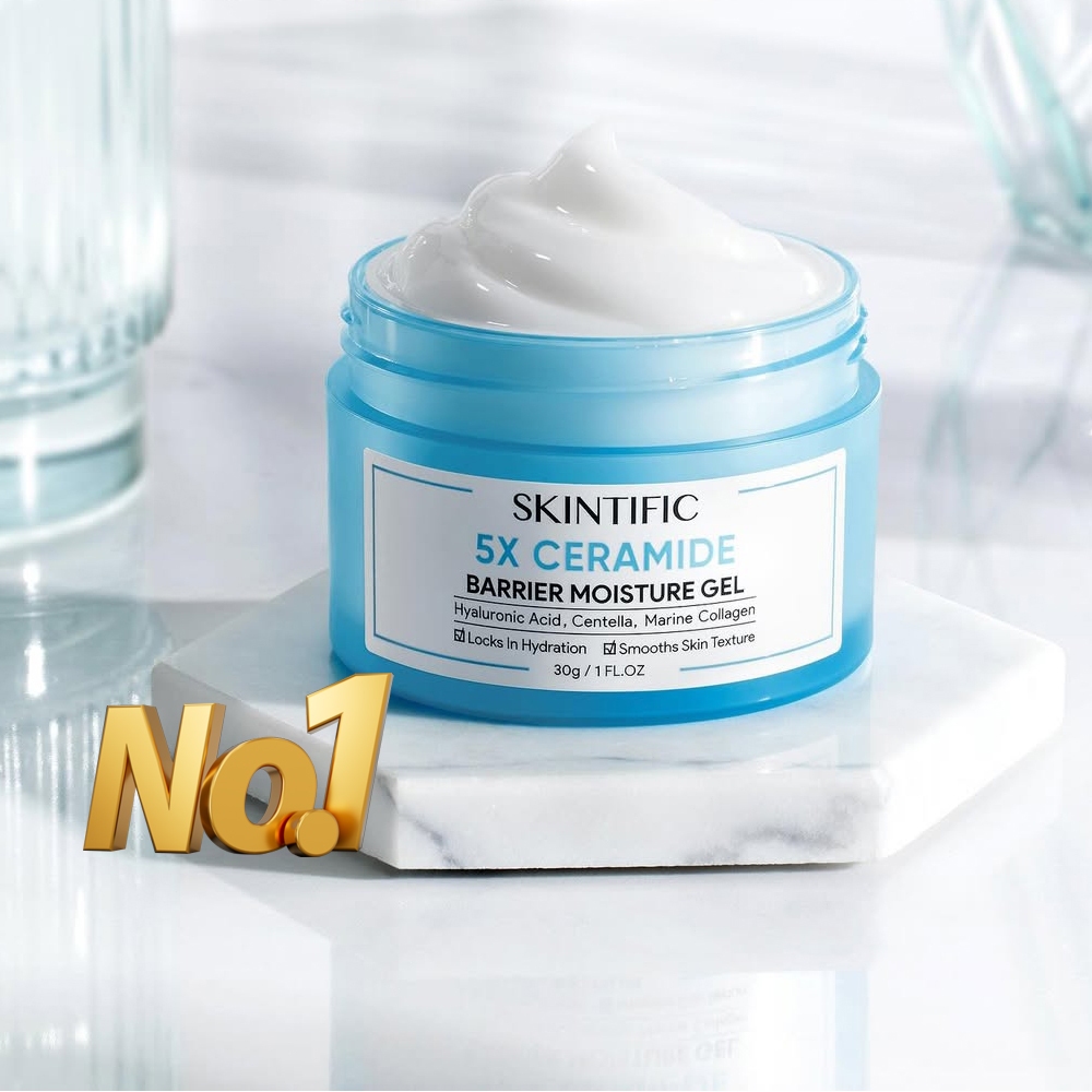 Jual ★She★-Skintific Moisturizer Gel Cream Pemutih Wajah Calming ...