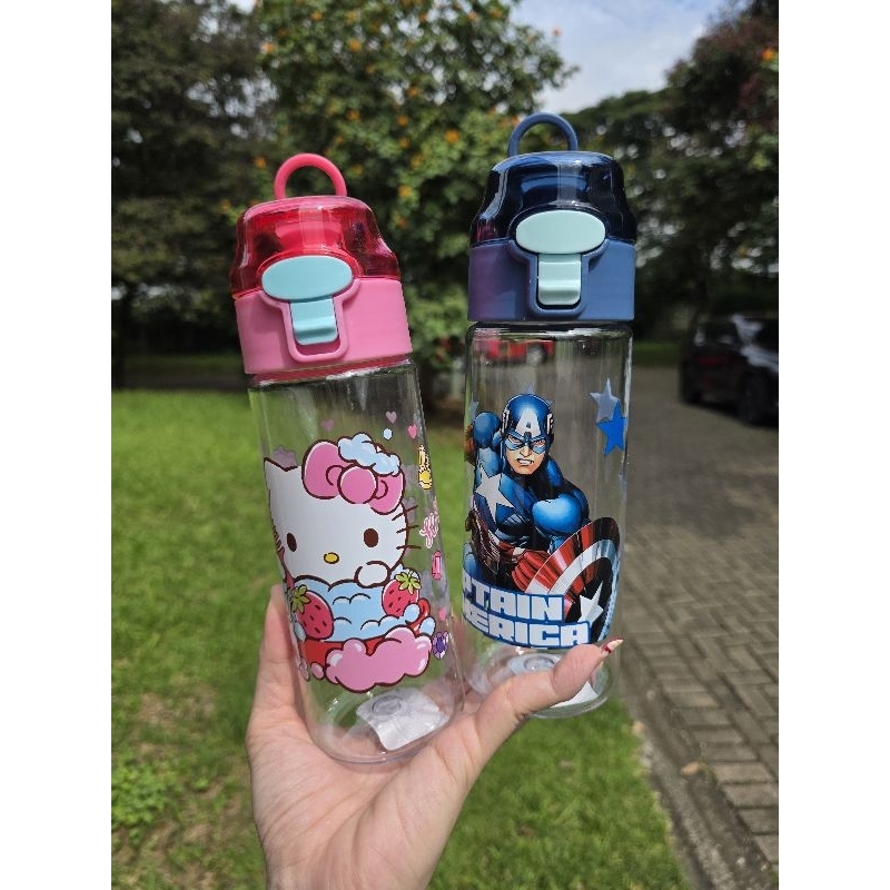 Jual Botol Minum Teguk Botol minum anak karakter Kuromi batman thomas ...