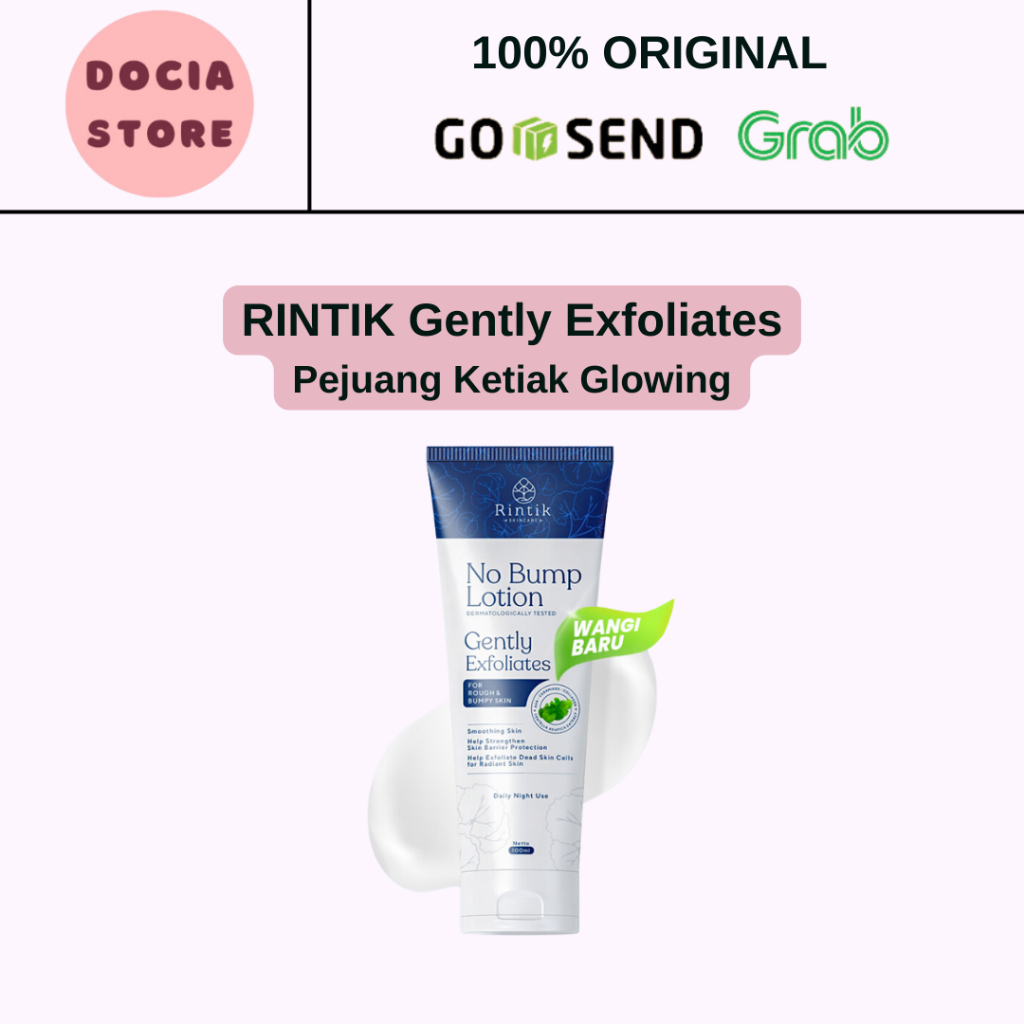 Jual Docia Store | Rintik Skincare - No Bump Lotion/Lotion Tubuh Kulit Bruntusan, Jerawat ...