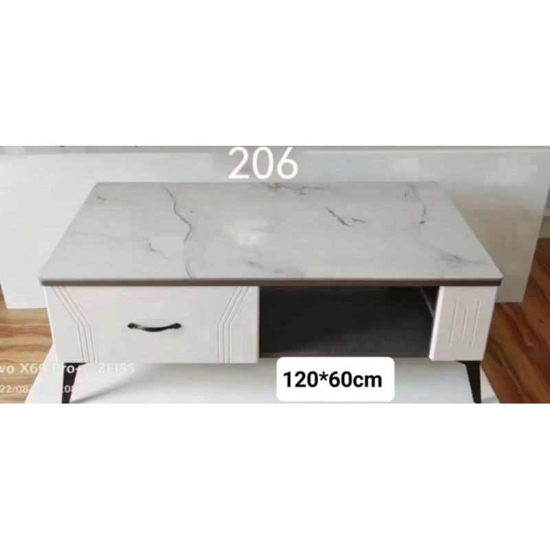 Jual MEJA TAMU IMPORT MINIMALIS TOP GRANITE / COFFEE TABLE CT206 ...