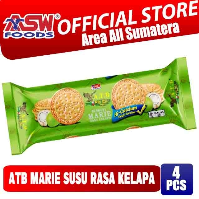 Jual ATB Marie Susu rasa KELAPA 180 Gram ( 4 pcs ) | Shopee Indonesia