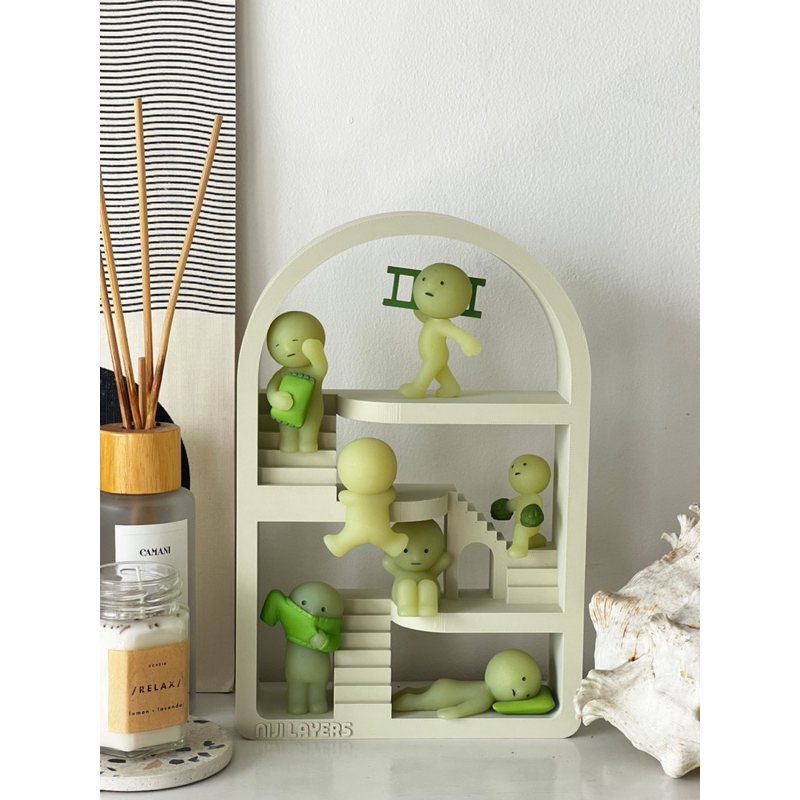 Jual Smiski Miniature House Display (Barrel Roof) - Mini Playhouse ...