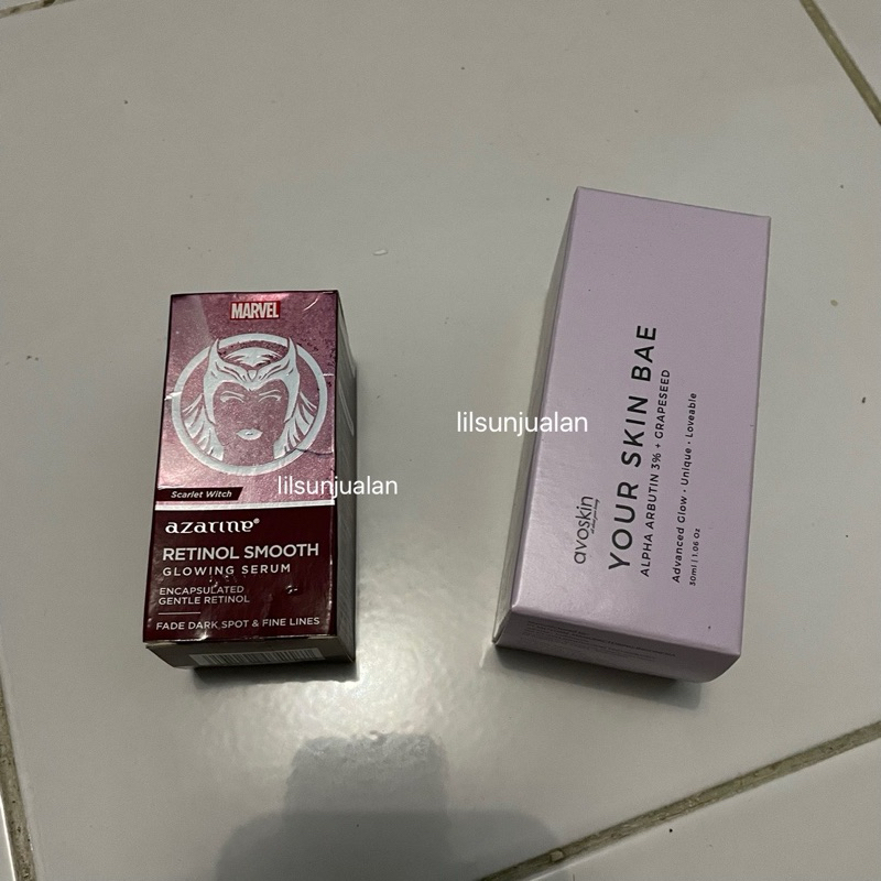 Jual (pake JNT/POS ya) serum azarine retinol avoskin ysb alpha arbutin ...