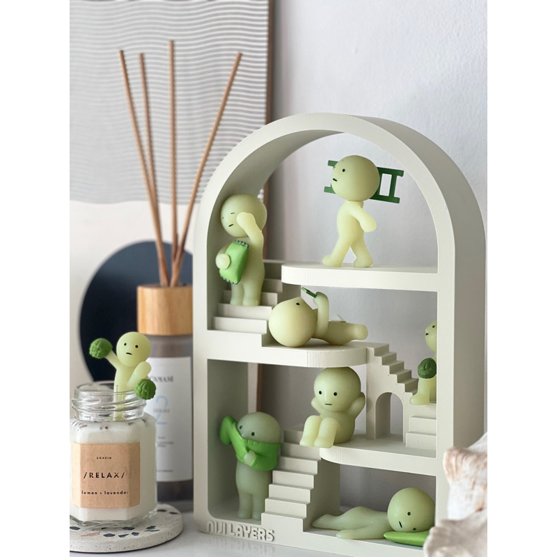 Jual Smiski Miniature House Display (Barrel Roof) - Mini Playhouse ...