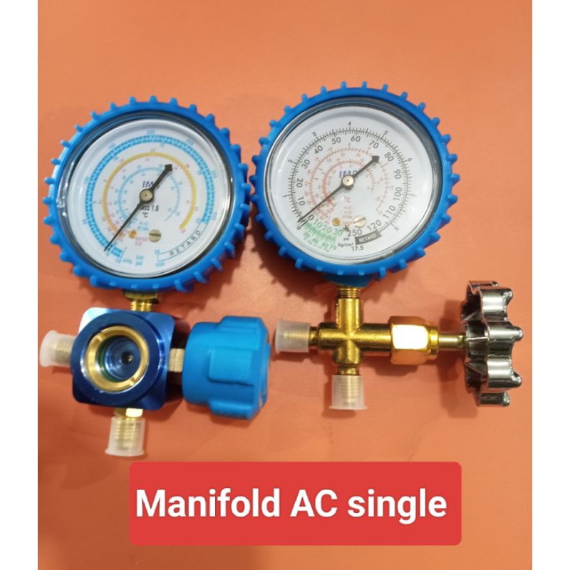 Jual Manifold AC single R32-R410-R22 | Shopee Indonesia