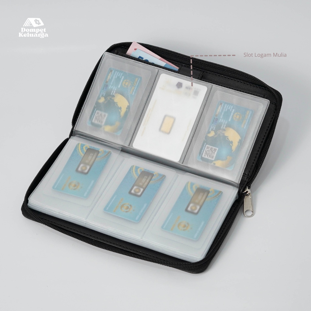 Jual Dompet Keluarga - Dompet Logam Album Emas Antam Tempat Penyimpanan ...