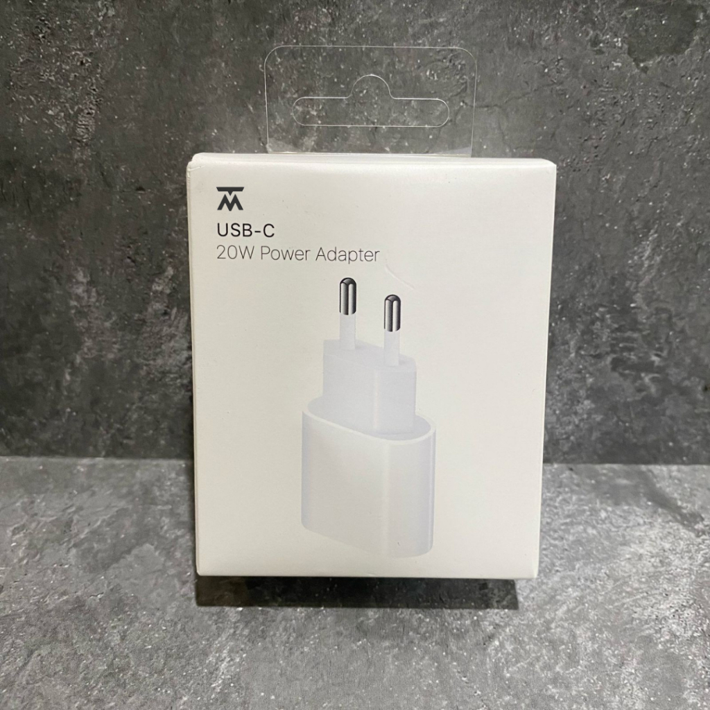 Jual ADAPTER ADAPTOR IPHONE FAST CHARGING TYPE C POWER ADAPTER 20w ...