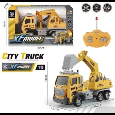 Jual MAINAN RCTruk Excavator Molen Truck Tangki RC Remote Control 4 ...