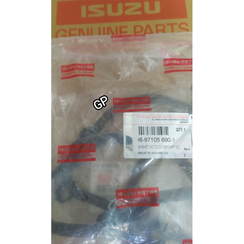 Jual gasket rocker valve engine karet packing pack paking pak penutup tutup klep klip mesin ...