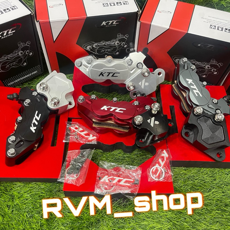 Jual KALIPER DEPAN KTC KYTACO RACING 4P AXIAL CNC ORIGINAL+BREKET CNC 230MM/245MM/260MM NMAX ...