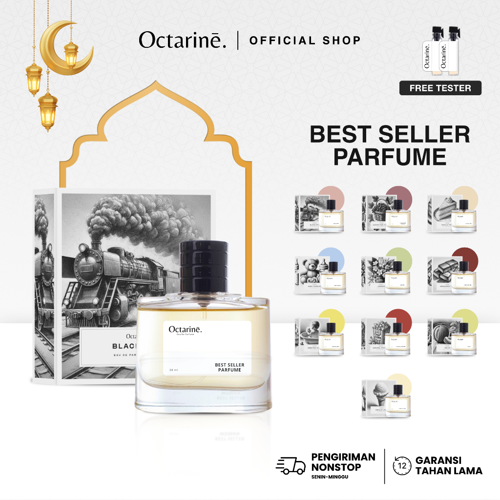 Jual Octarine - Best Seller Parfum Pria Wanita Aroma Fresh Sweet | Shopee Indonesia