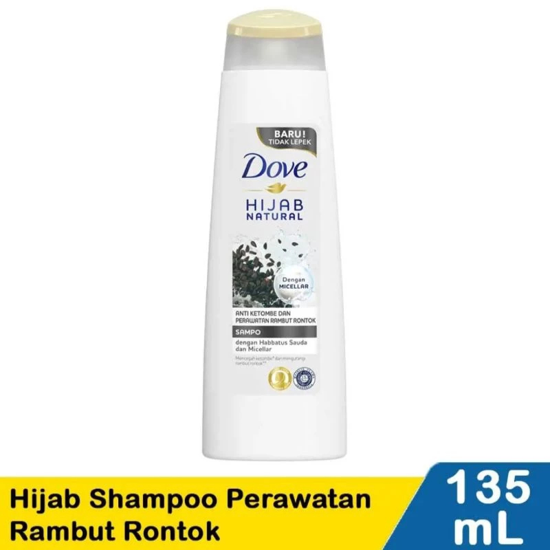 Jual Dove Shampo Hijab Natural Anti Ketombe dan Perawatan Rambut Rontok ...