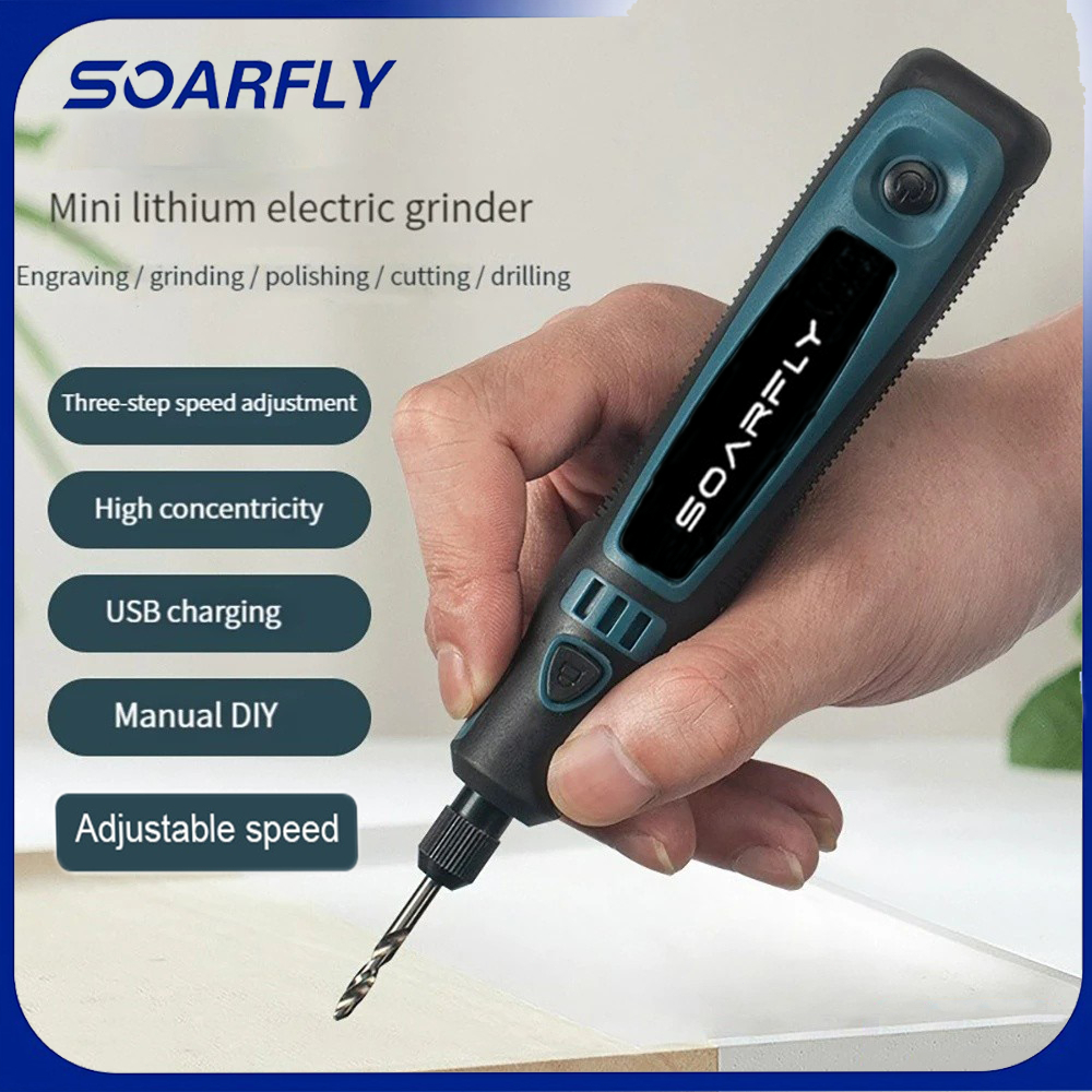 Jual SOARFLY Bor Mini Grinder Mikro Pengukir Set Penggiling Mini USB ...