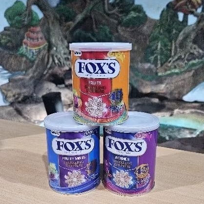 Jual ED 01.2027 - TIN 170GR - PERMEN FOX KALENG FRUITS - BERRIES / FOXS ...