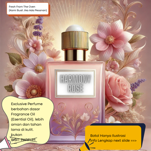 Jual Harmony Rose | Fragrance Oil Perfume (Esential Oil) | EDT EDP ...