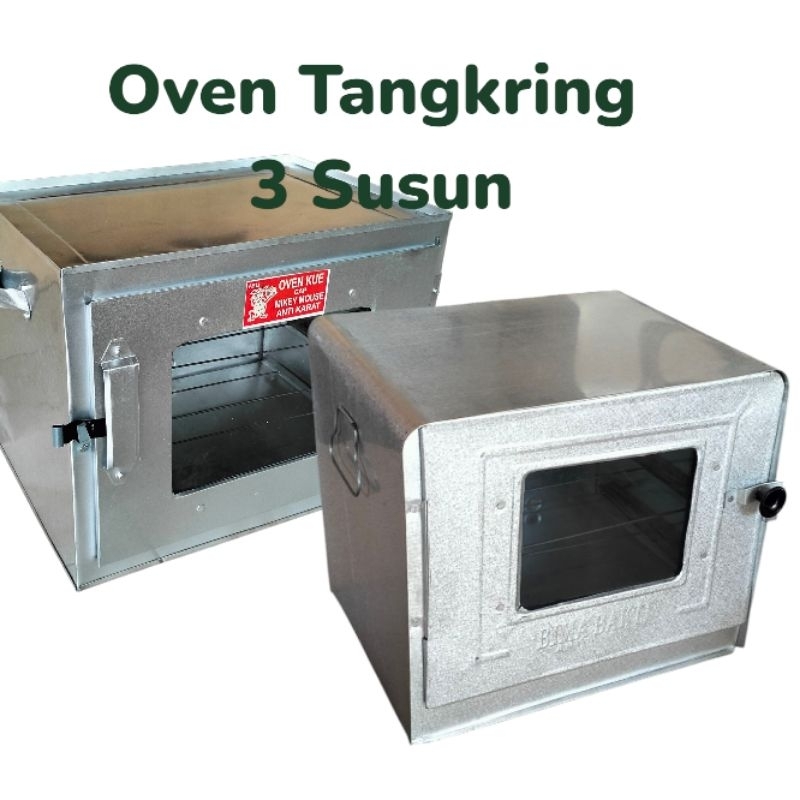 Jual oven Tangkring 3 susun open kue Kompor Bima anti karat | Shopee ...