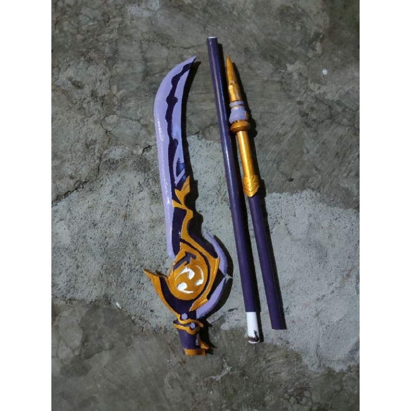Jual Engulfing lightning weapon raiden codplay genshin impact prop ...