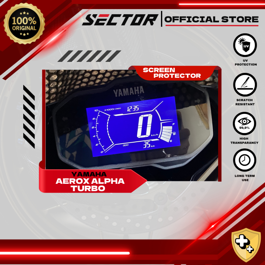 Jual SECTOR FullProtect Anti Gores Speedometer Clear PREMIUM Yamaha ...