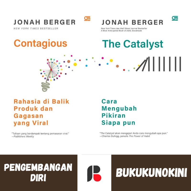 Jual (Original, Segel) Buku Karya Jonah Berger - The Catalyst: Cara ...