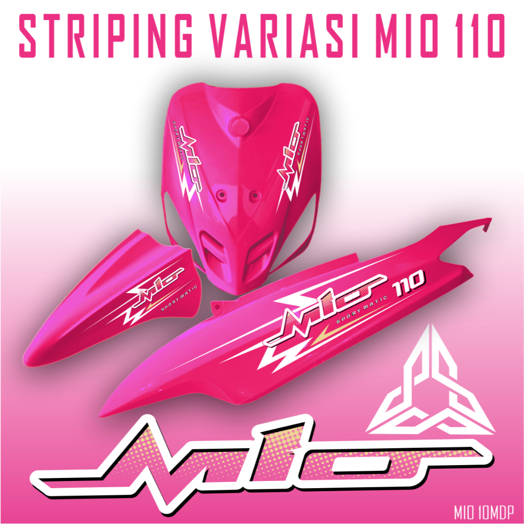 Jual STRIPING MIO OLD DASAR PINK KEREN SIMPEL stripping mio | Shopee ...