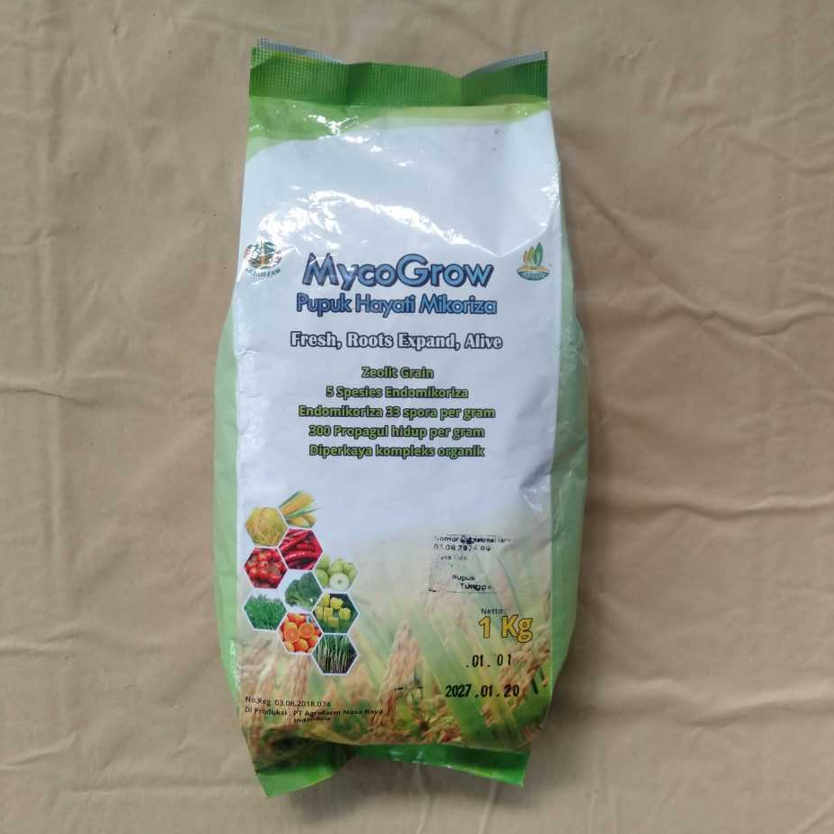 Jual MYCOGROW Pupuk Hayati Mikoriza - MycoGrow Biofertilizer - 1 Kg ...