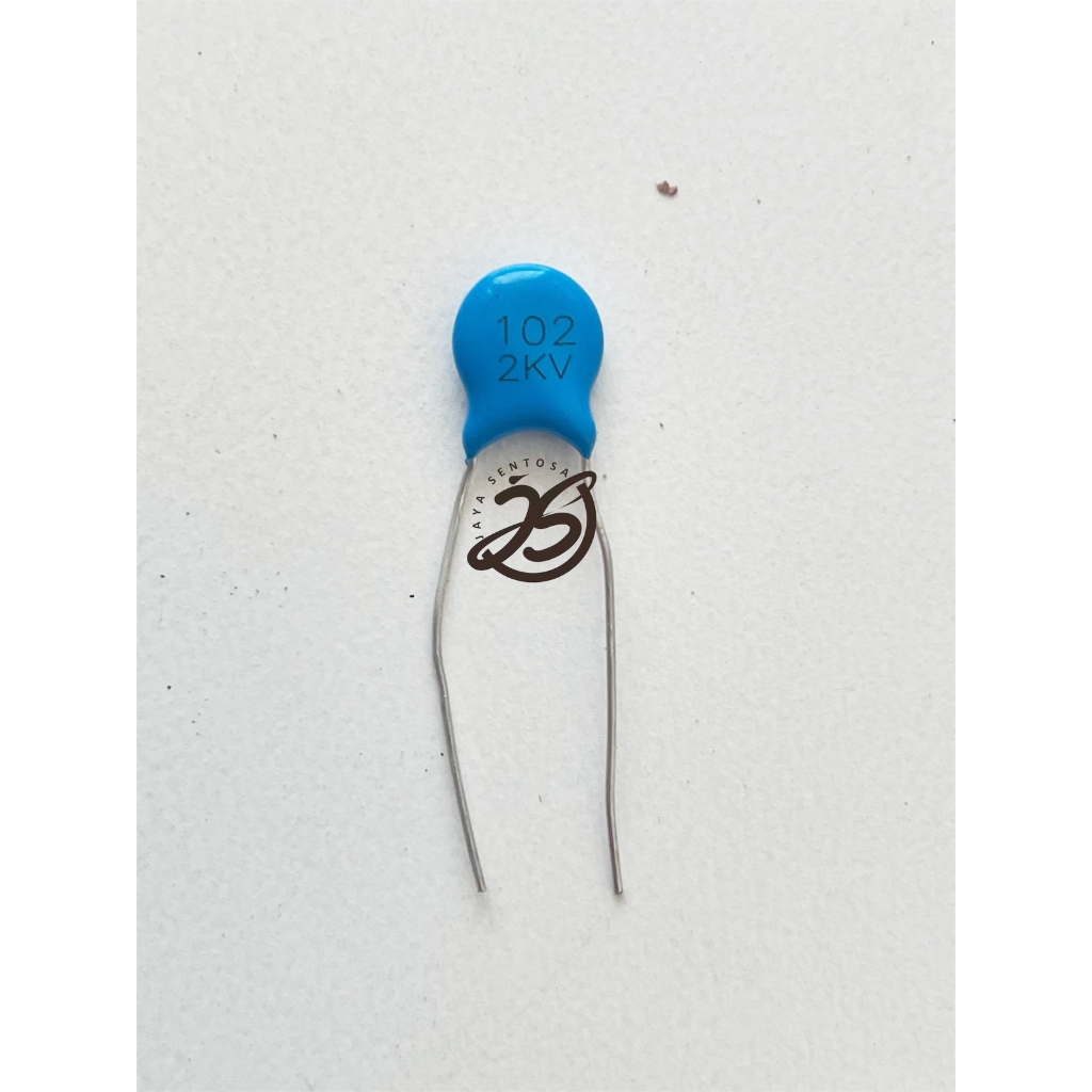 Jual 10 BUAH ANEKA KAPASITOR KERAMIK 2000V CERAMIC DISC CAPACITORS ...