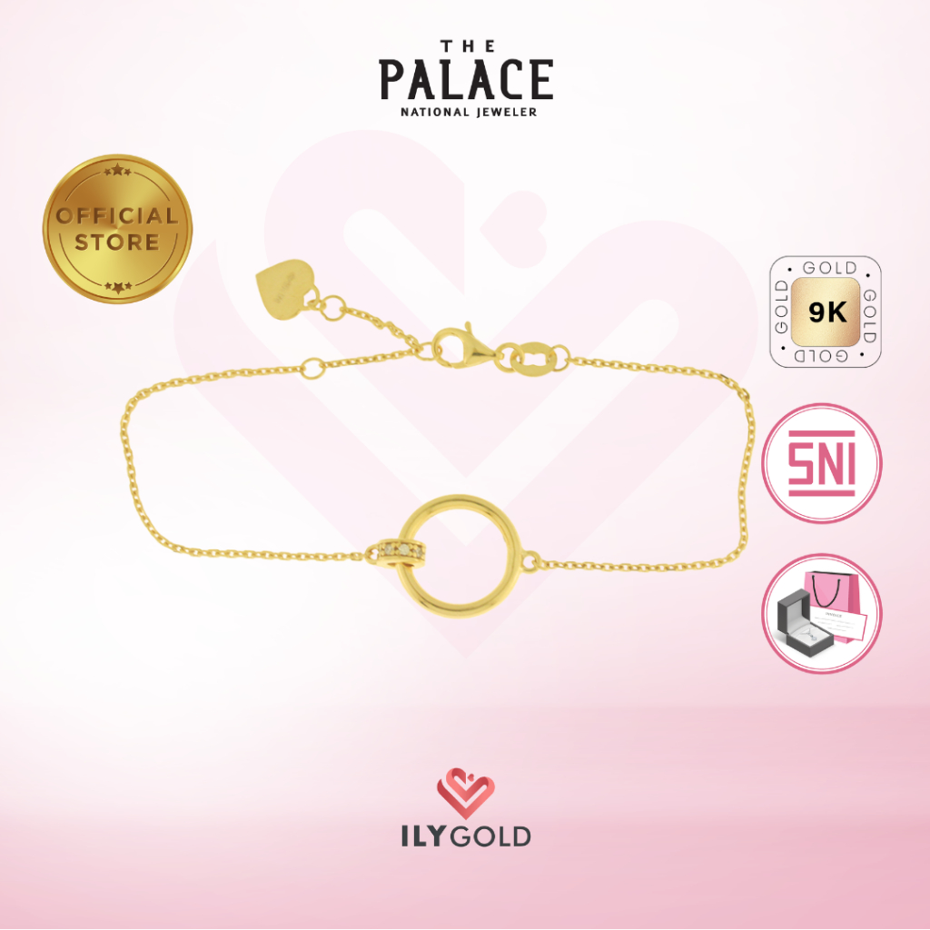 Jual ILY GOLD Love Out Loud - Solitare Bracelet / Gelang | Shopee Indonesia