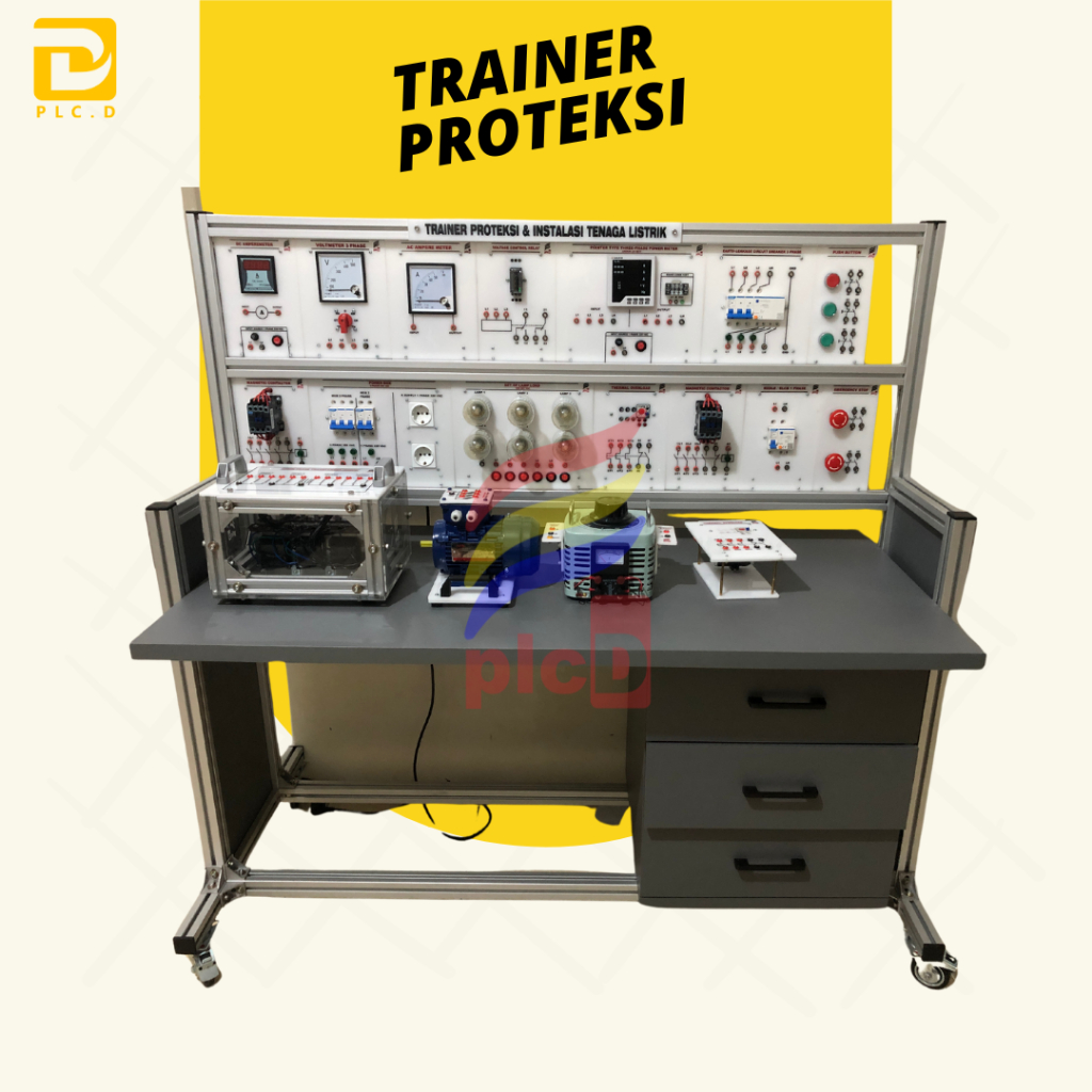 Jual Proteksi listrik trainer workbench plcd | Shopee Indonesia