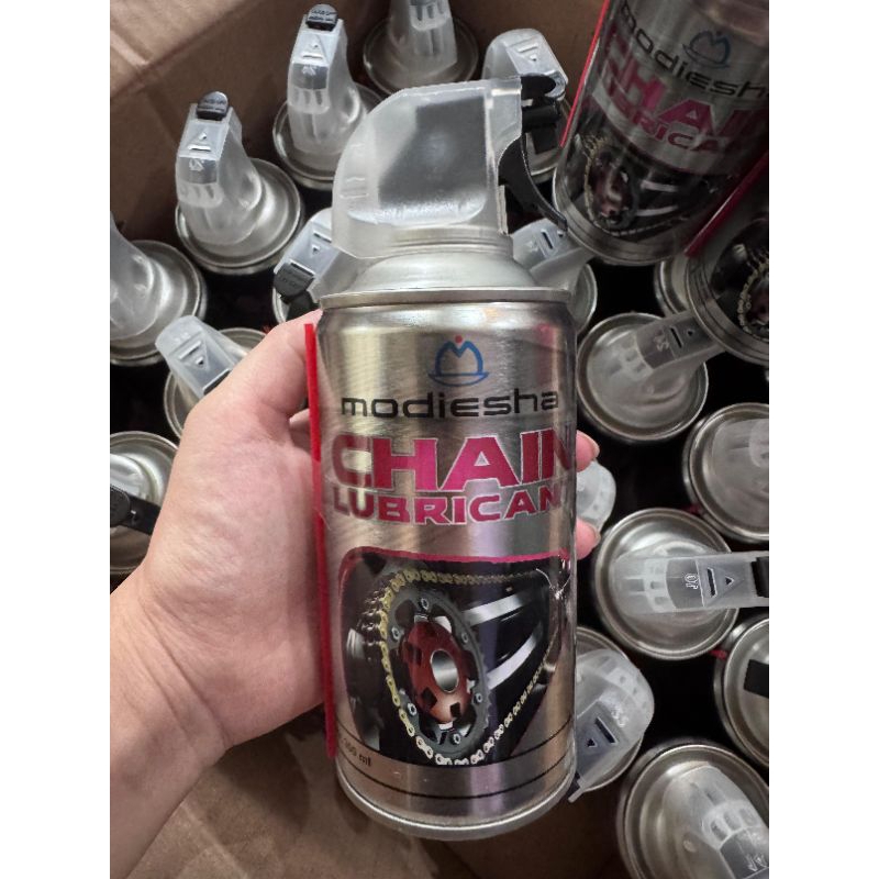 Jual CHAIN LUBRICANT OLI RANTAI MODIESHA 300ML | Shopee Indonesia