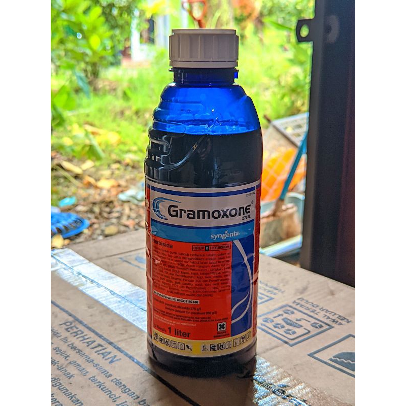 Jual HERBISIDA GRAMOXONE 276 SL 1 LITER - RACUN RUMPUT KONTAK | Shopee ...