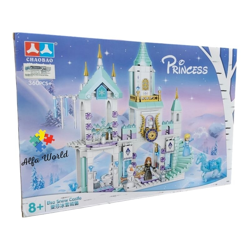 Jual Mainan Anak Chaobao Princess Elsa Block Bricks DIY Bongkar Pasang ...