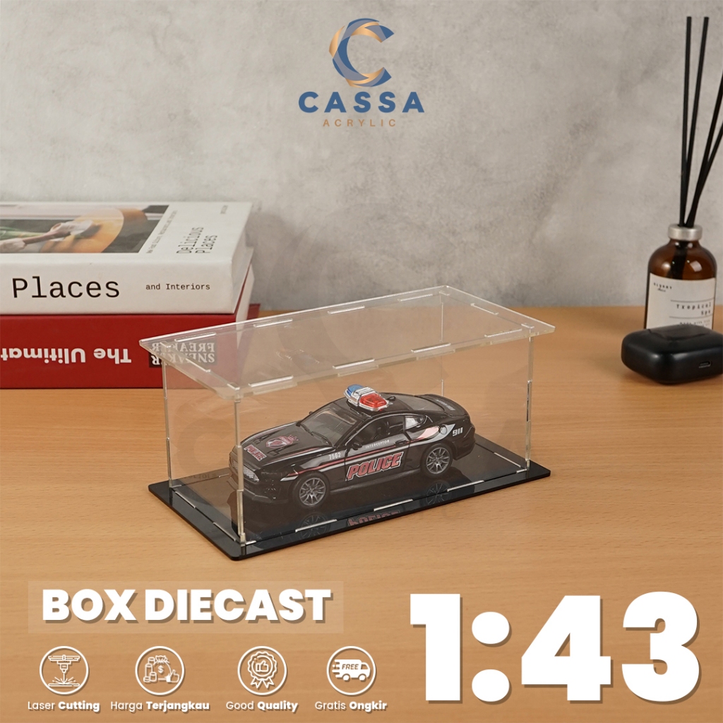 Jual Box Display / Acrylic Box Diecast Skala 1:43 (15x7x7cm) | Shopee ...