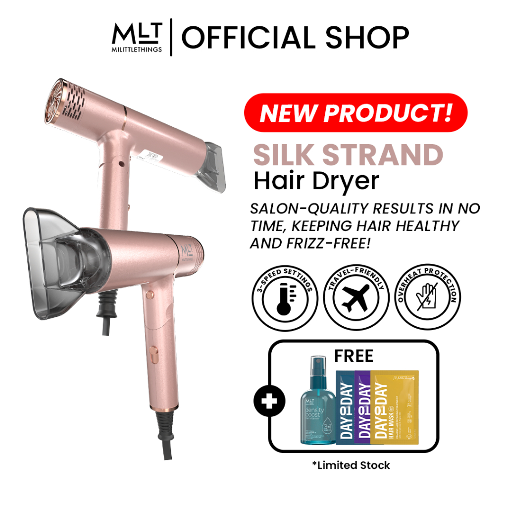 Jual Milittle Things Silk Strand Hair Dryer - MLT Hairdryer Travel ...