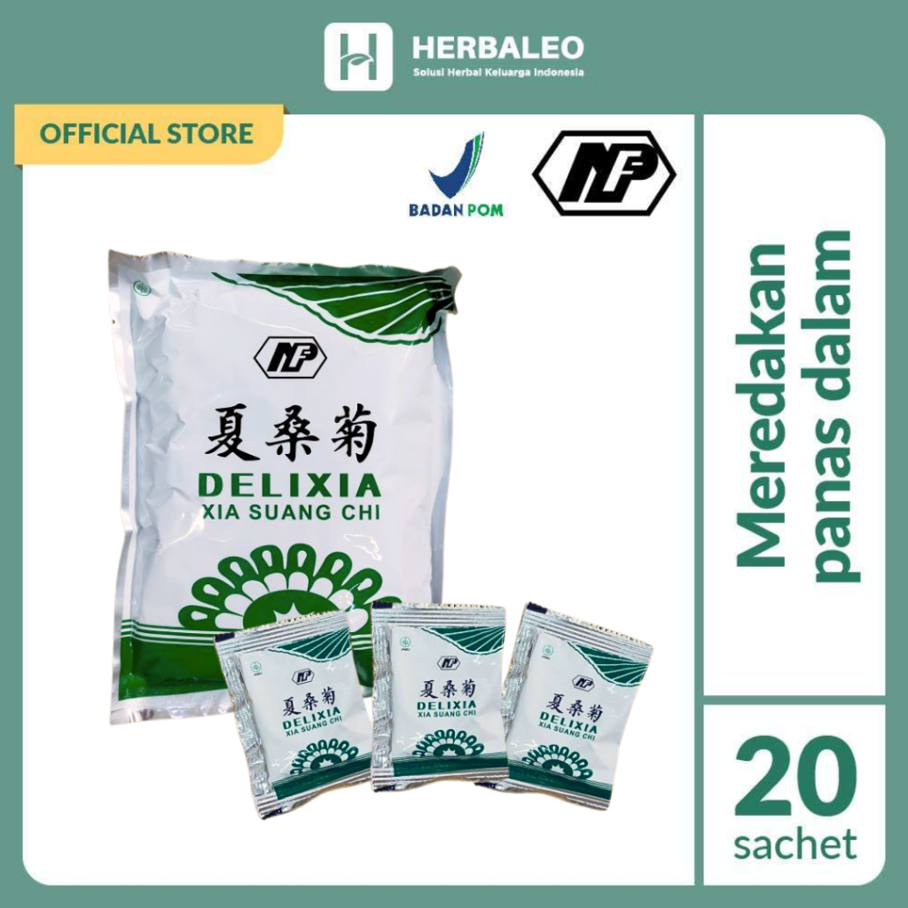 Jual Nan Feng Delixia Xia Suang Chi Liang Teh Herbal Alami 20 Sachet ...