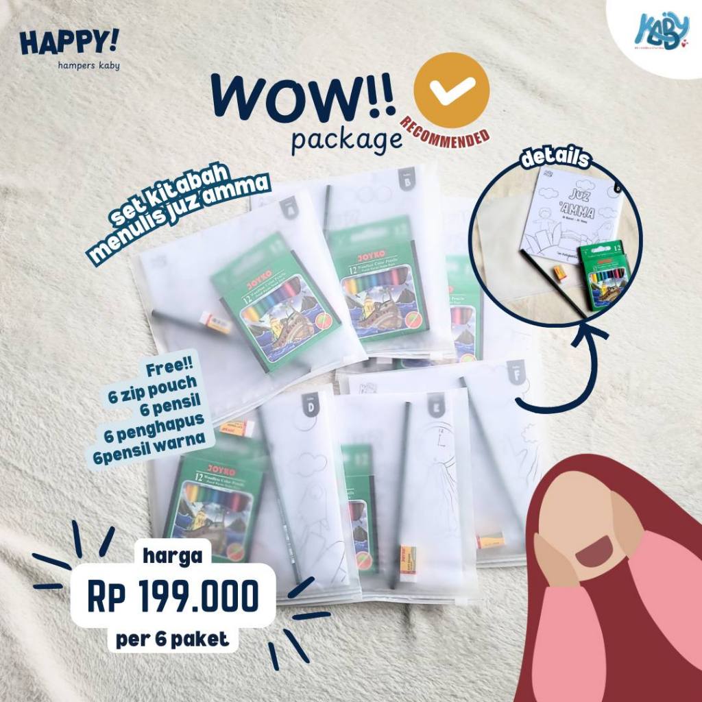 Jual Kabybooks Set Buku Kitabah Menulis Juz Amma (Paket THR) | Shopee ...