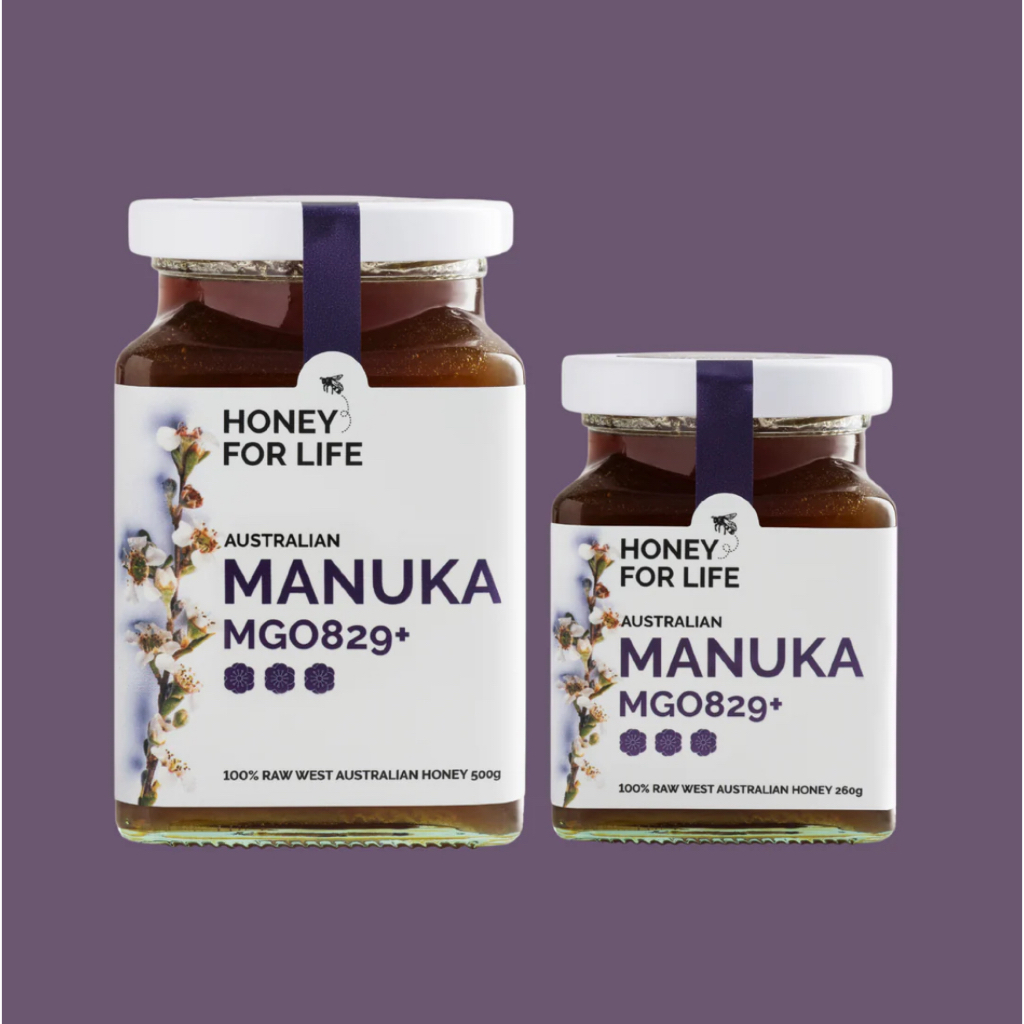 Jual Honey for life MANUKA HONEY 500g-MGO829+ made in Western Australia ...