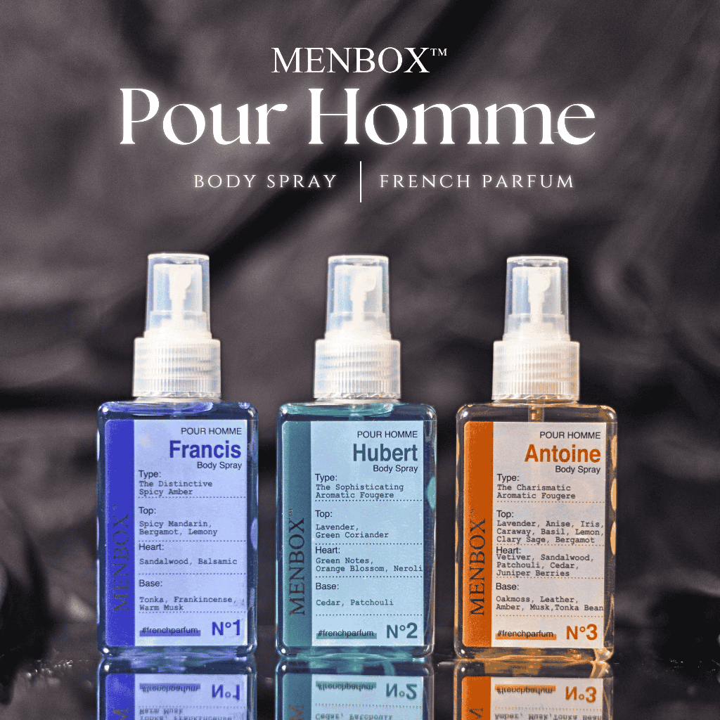 Jual Menbox Body Spray Pria Wangi Maskulin Longlasting - 100mL Bottle ...