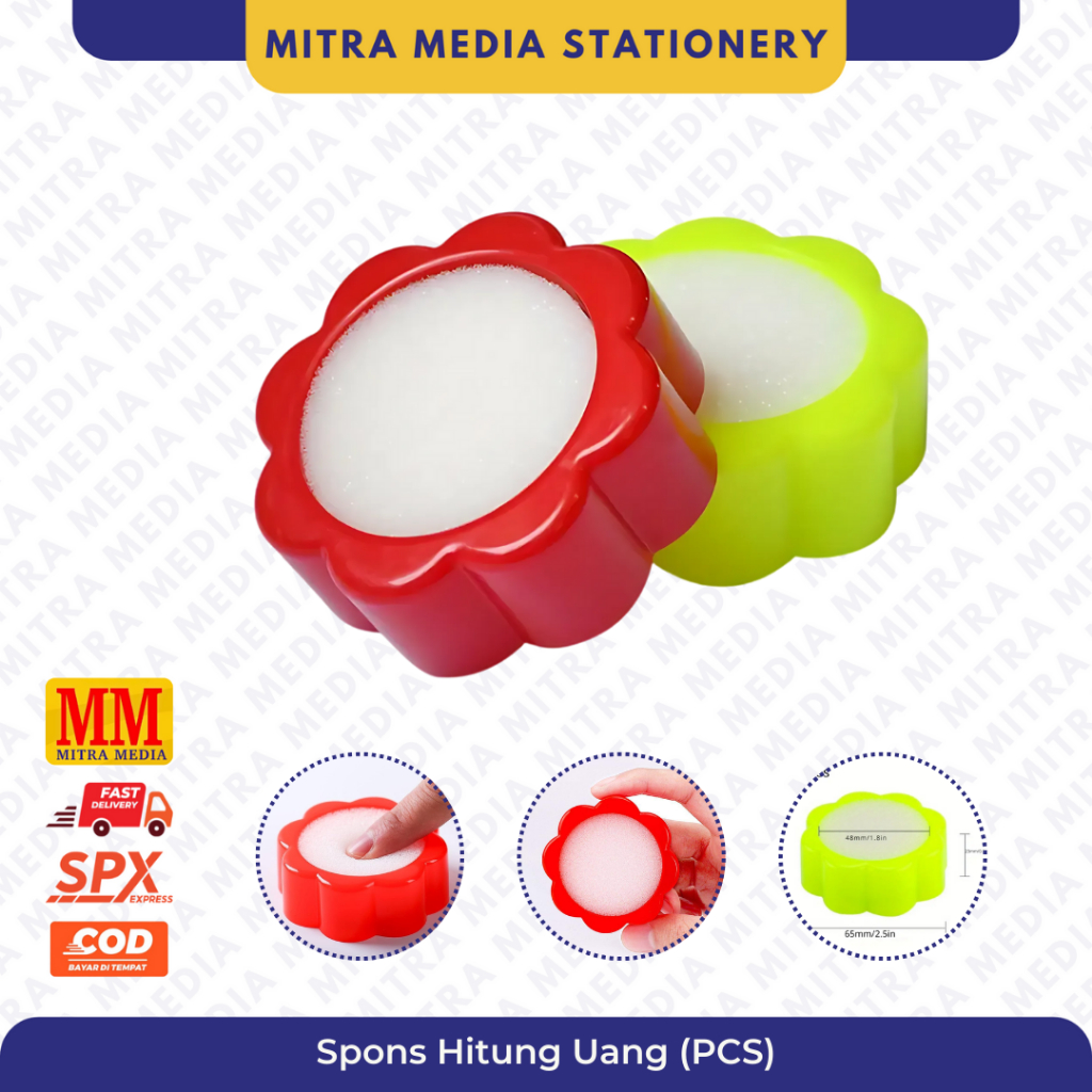 Jual Spons Hitung Uang / Sponge Kasir/ Spon air Busa / Spons Kertas ...