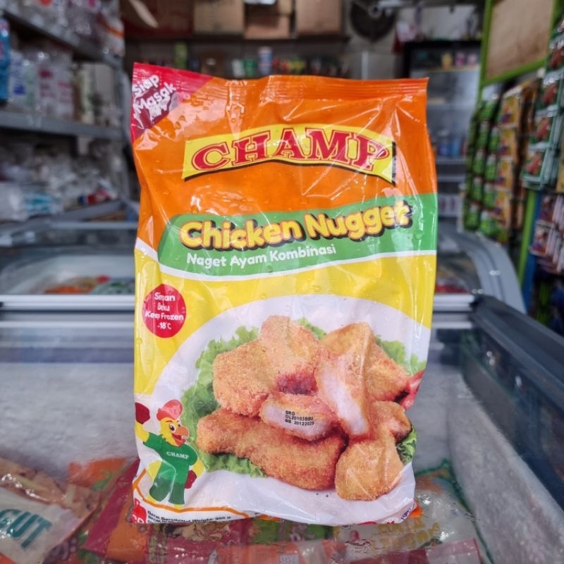 Jual Champ Nugget Naget Nuget Ayam 225g 450g 900g | Shopee Indonesia