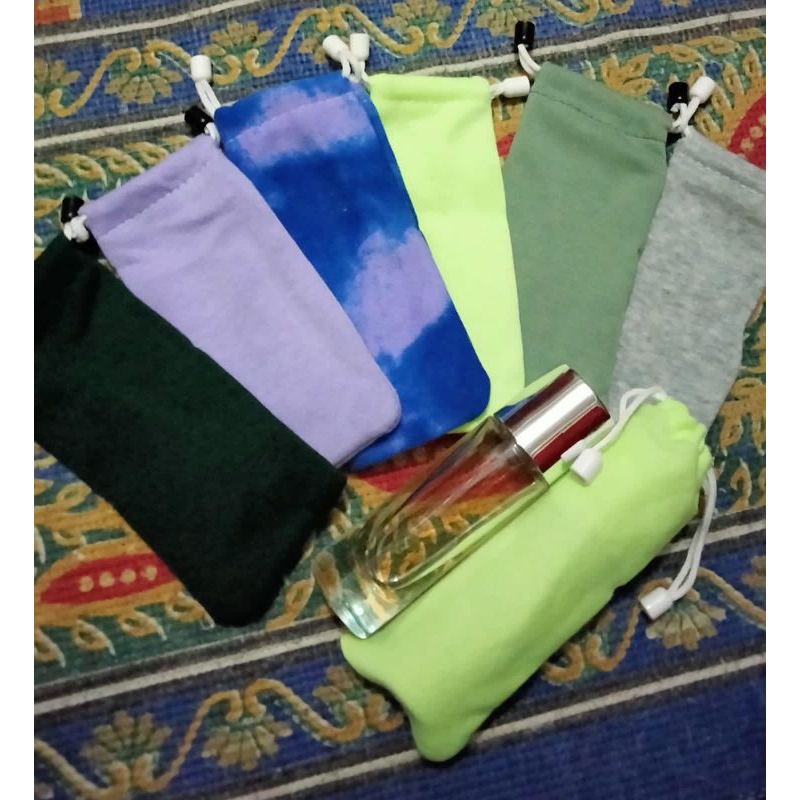 Jual ( 100 pcs) sarung botol parfum bahan kain) | Shopee Indonesia