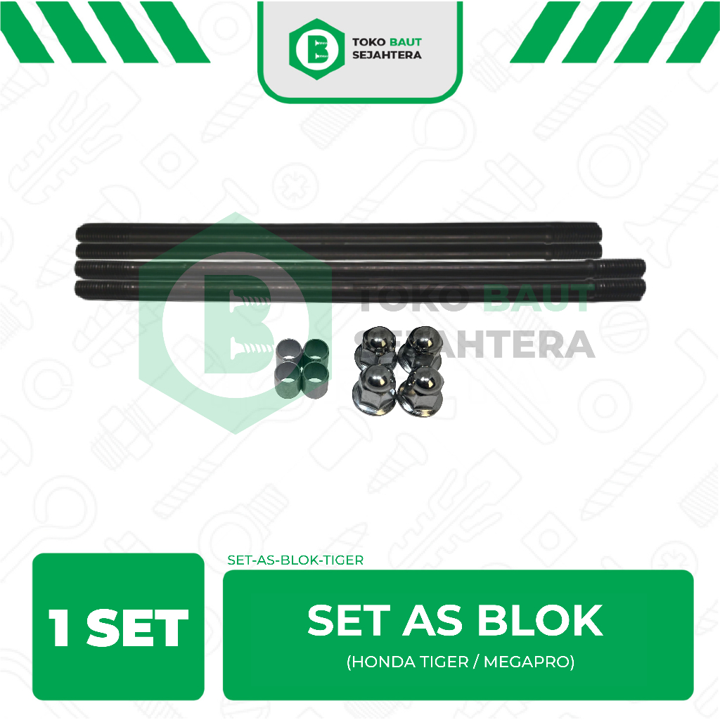 Jual 1 SET AS BLOK-BAUT-ANCER-TUSUK-SATE MEGAPRO NEW-OLD-150 TIGER ...