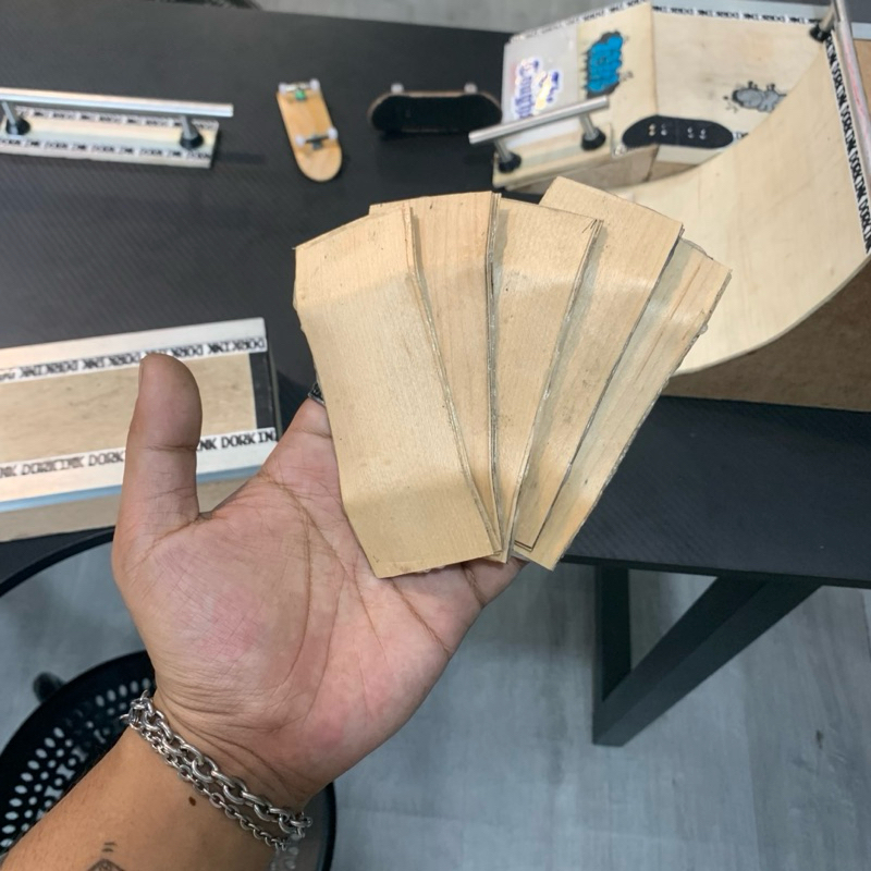 Jual [The Toughs] Uncut Fingerboard Blank Slim Deck Medium Kick ...