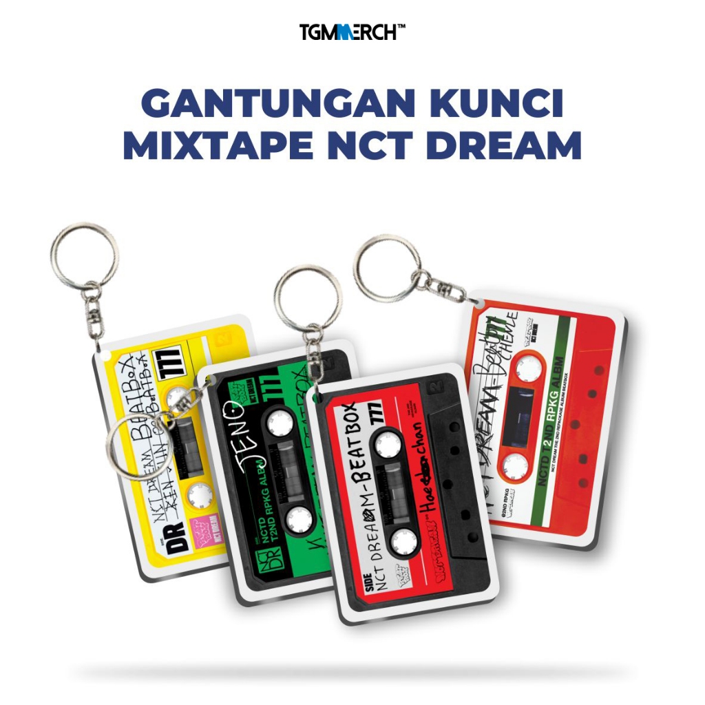 Jual TGM MERCH - Gantungan Kunci Ganci Akrilik MIxtape NCT Dream ...