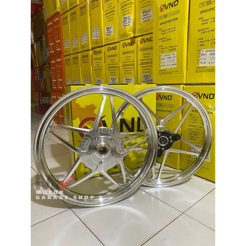 Jual VND RACING VELG VND V SPEED V2 GEN 2 ring 17 VELG BINTANG AEROX 155 NEW / OLD NEW SERIES ...