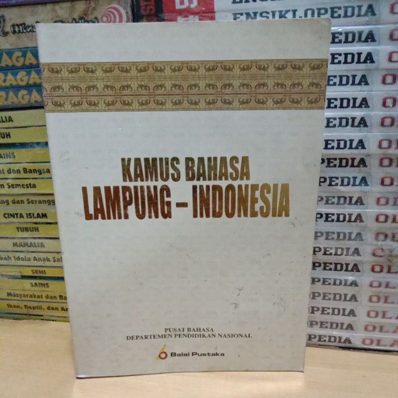 Jual Buku Original KAMUS BAHASA LAMPUNG - INDONESIA | Shopee Indonesia