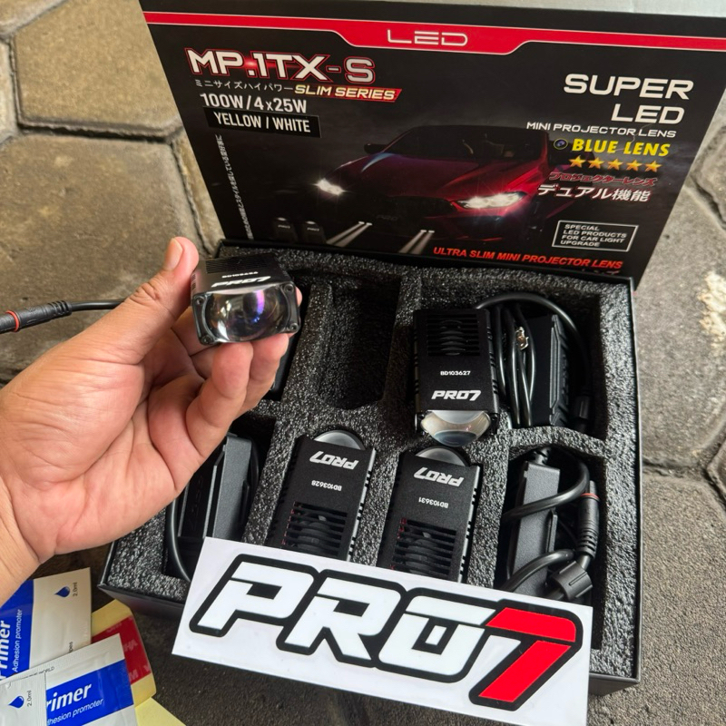 Jual Minilaser Pro7 MP1TX S slime series 100/4×25watt Original Pro7 ...