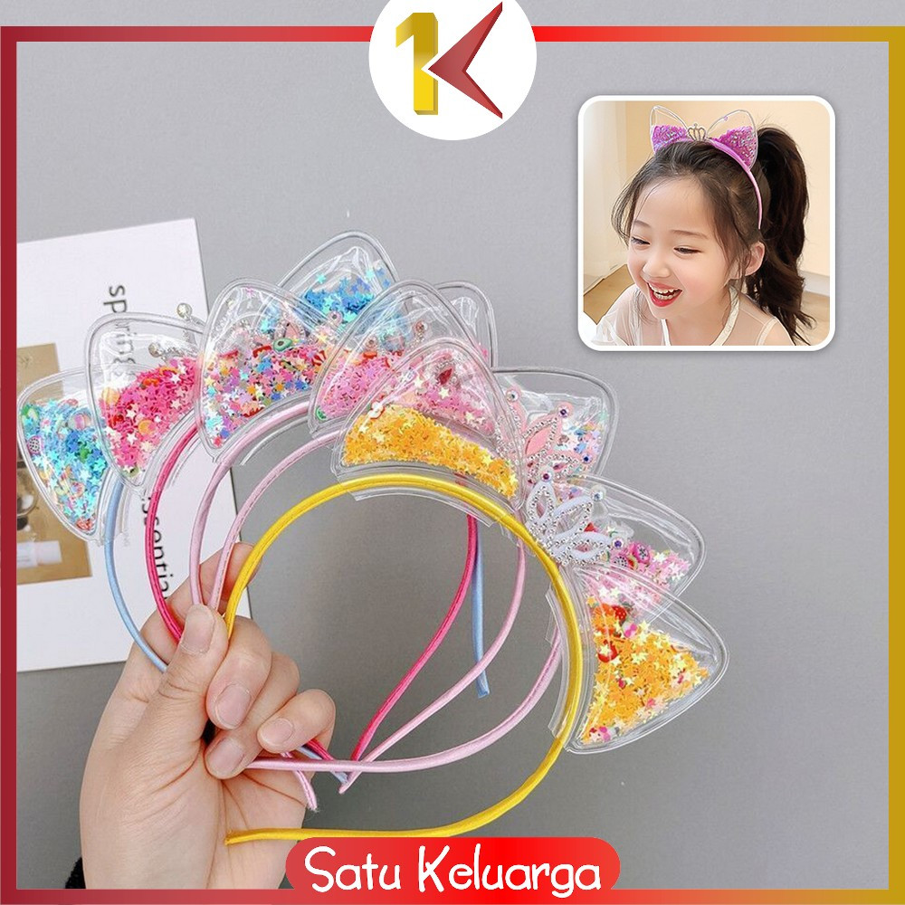 Jual SK-C900 Bando Anak Bentuk Telinga Kucing / Bando Mahkota Aksesoris ...