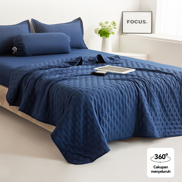 Jual Selimut Bedcover Only Double Plain Motif Polos Bedcover Minimalis ...