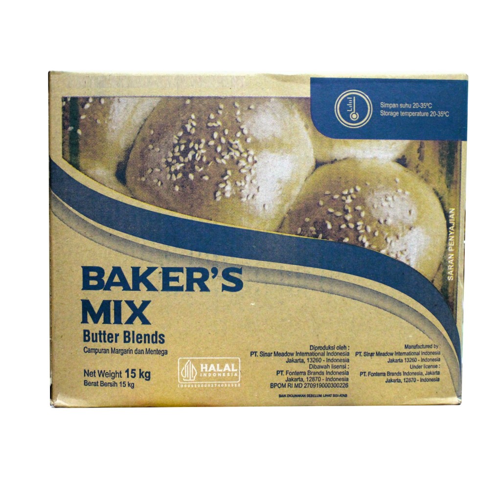 Jual Baker's Mix Butter Blends 500gr / 1kg - REPACK | Shopee Indonesia