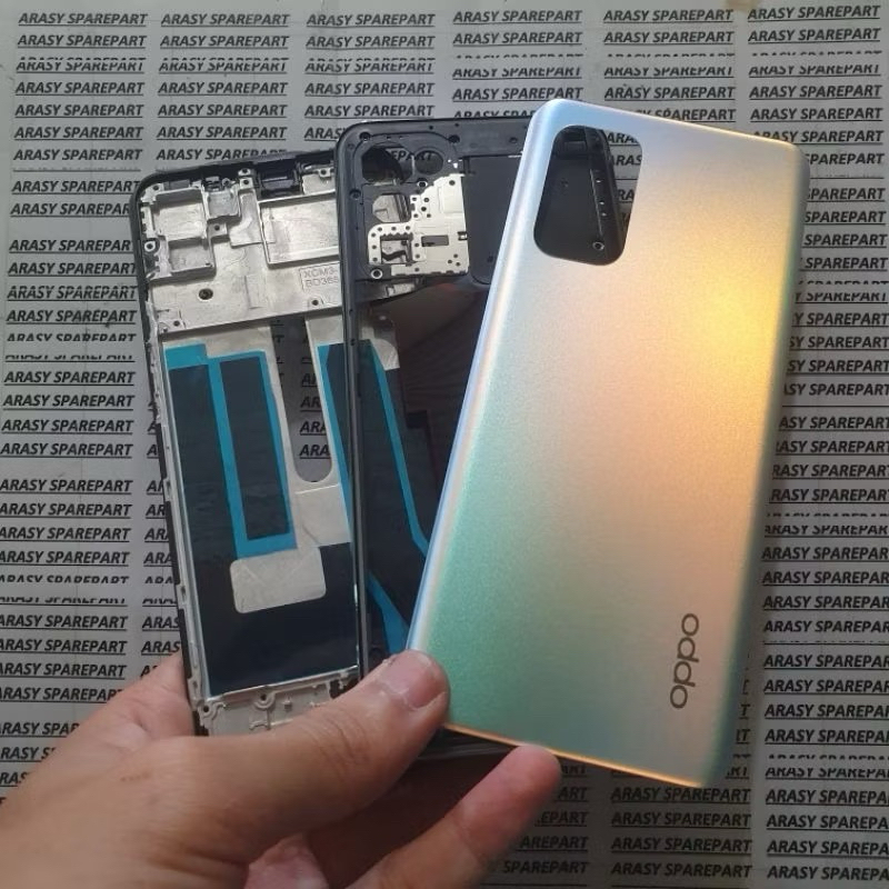 Jual Kesing Housing Casing Fullset Oppo Reno 6 4g CPH2235 Tulang Frame ...